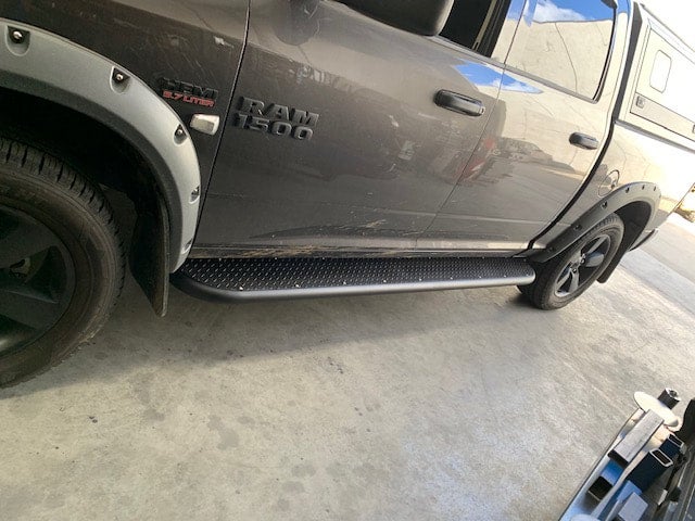 Dodge Ram 1500 mega cab sliders | MJC customs