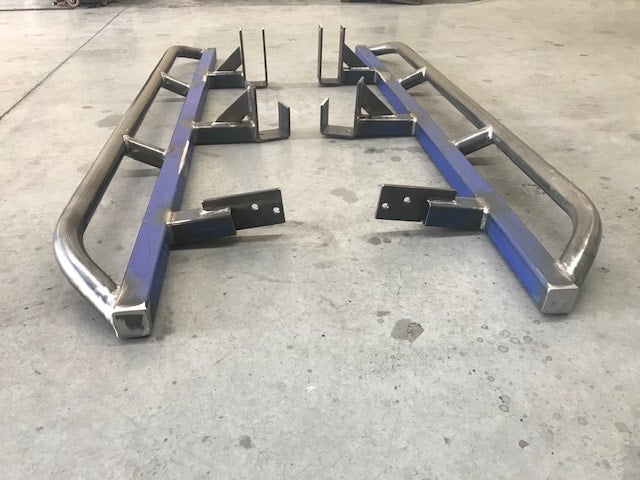 Nissan Patrol GQ wagon rock sliders | MJC customs